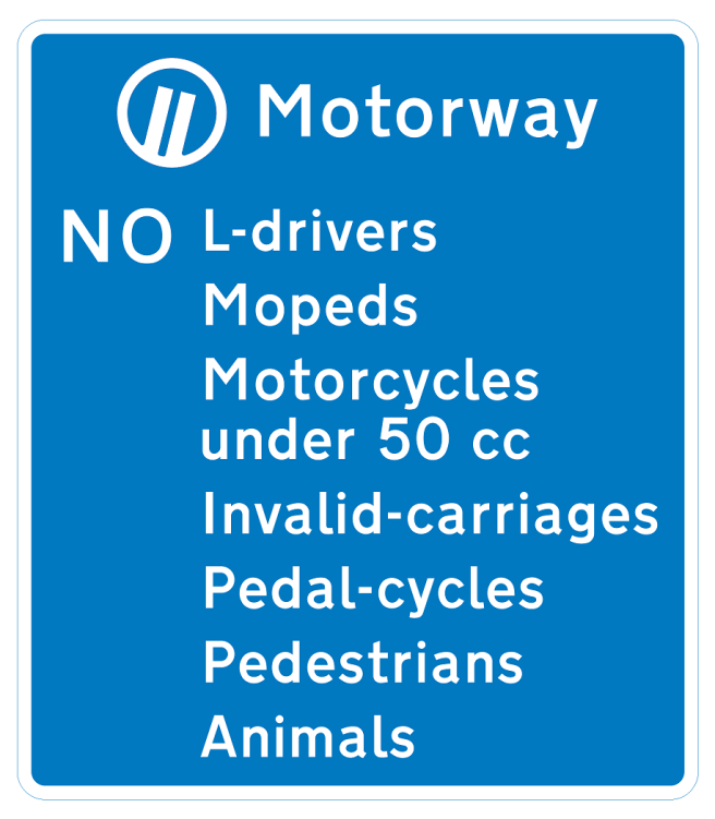 The Evolution of Motorway Signs – Part One – Show me a sign